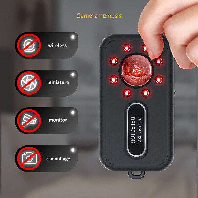 Portable Camera Detector Hotel Camera anti-peeping Anti Spy Hidden ...