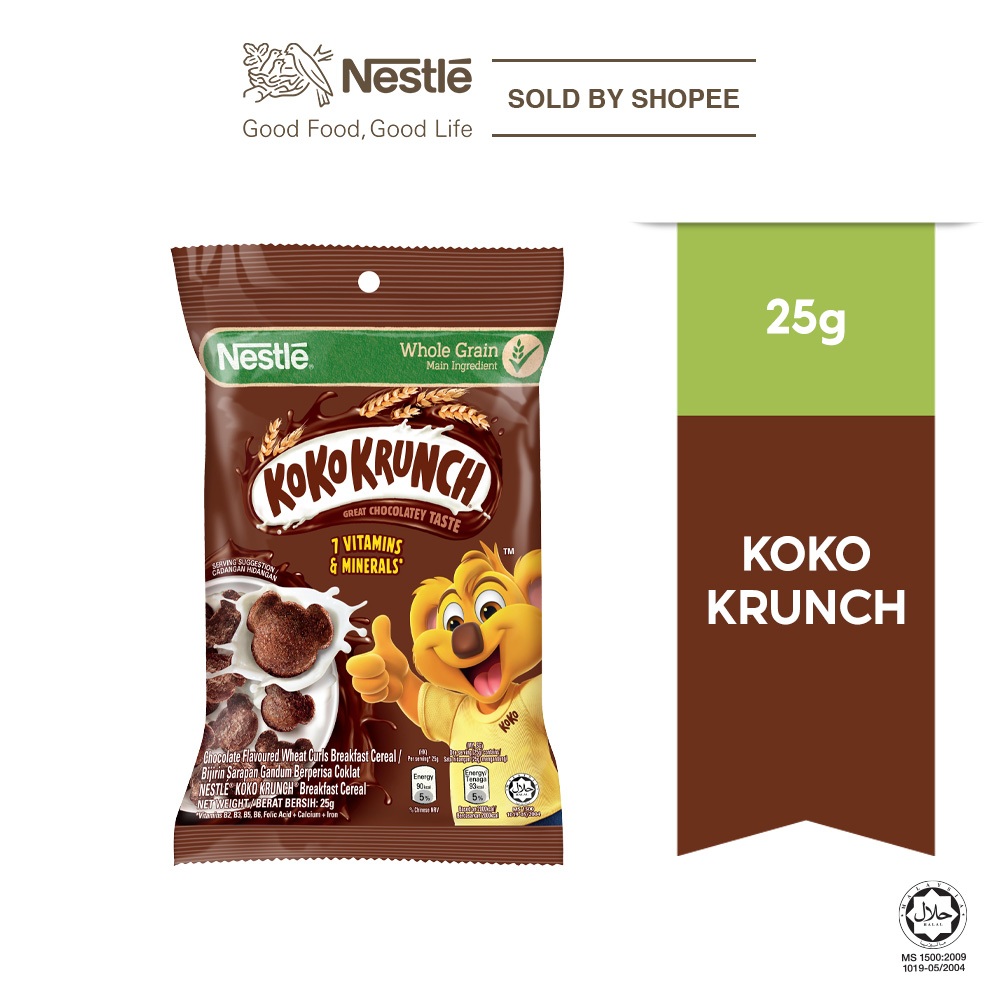 NESTLE Koko Krunch Cereal 25g (Halal) | Shopee Malaysia