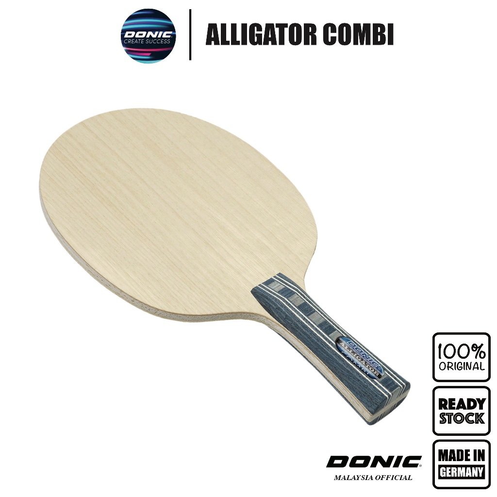 Donic Alligator Combi Special Veneer Construction Table Tennis Blade ...