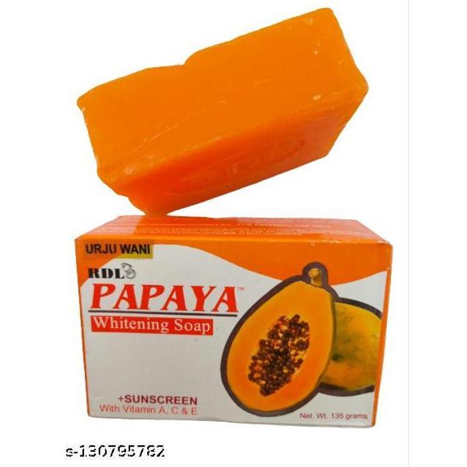 Papaya Whitening And Sunscreen Soap (135g) READY STOCK | Shopee Malaysia