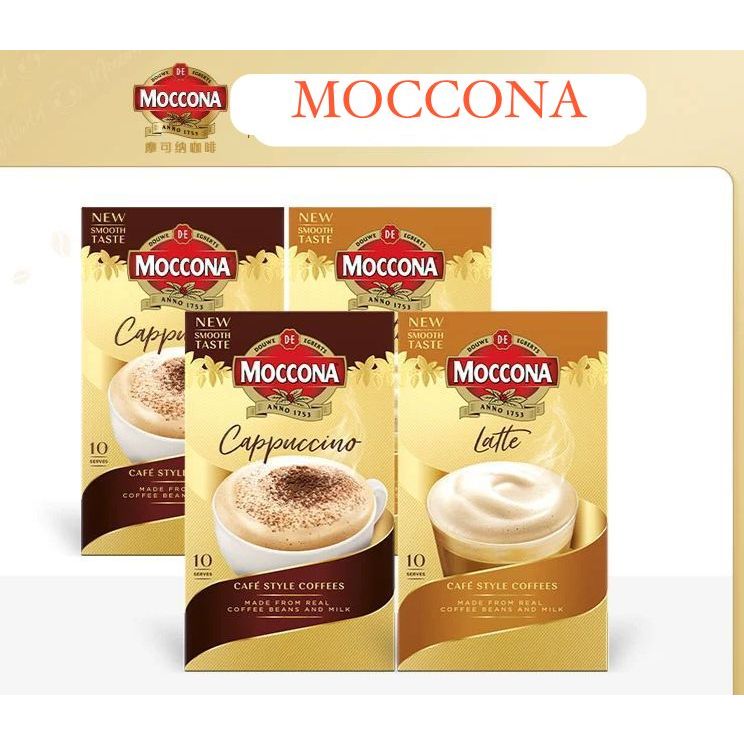 Moccona 3 in 1 Instant Coffee Smooth Taste Cappuccino and Latte ...