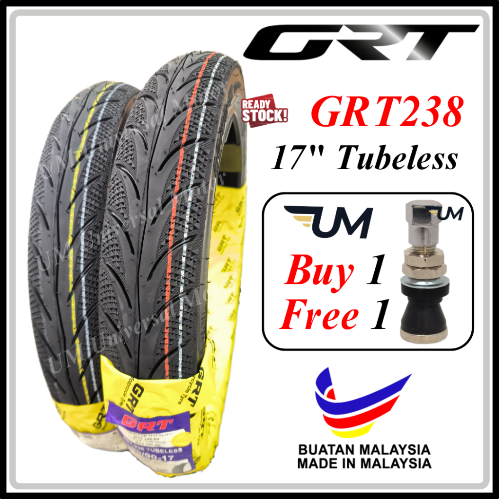 GRT GRT238 TYRE 17 TUBELESS 2025 BUNGA MAXXIS DIAMOND 140/70-17 TAYAR ...