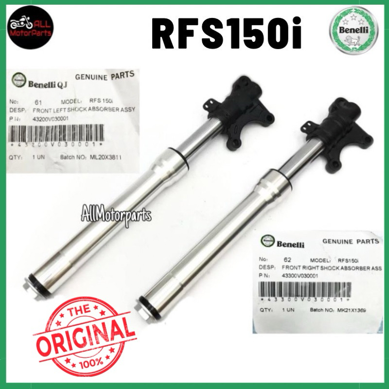 [100% ORI] RFS 150 RFS150i R18 FRONT FORK ABSORBER SHOCK ASSY LEFT ...