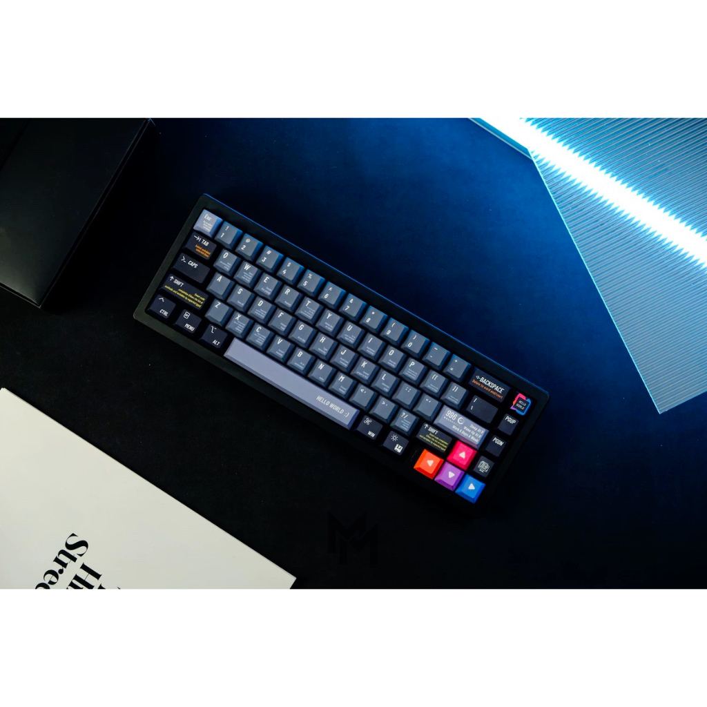 [FREE SHIPPING] GMK Oblivion Keycap PBT Dye Sub Cherry Hello World ...