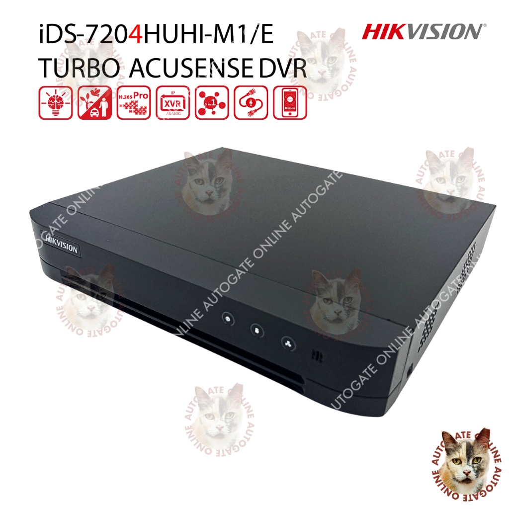 HIKVISION CCTV DVR Turbo HD 8MP iDS-7204HUHI-M1/E / iDS-7208HUHI-M1/E ...