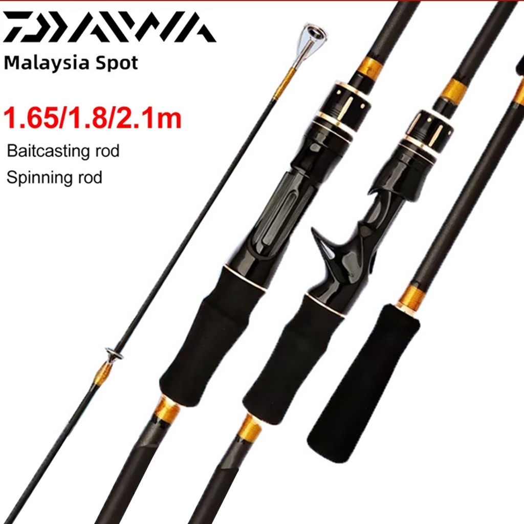 DAIWA Spinning Rod Ultralight Rod Extremely Durable Maximum Drag 10kg 1.65m /1.8m Power 2 ...