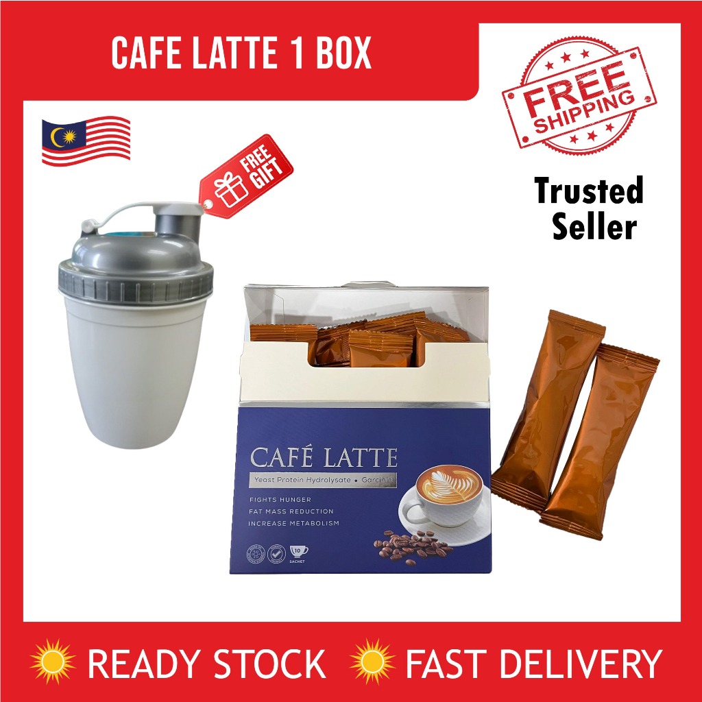 Cafe latte Jardin Pharma kopi kurus tanpa gula | Shopee Malaysia