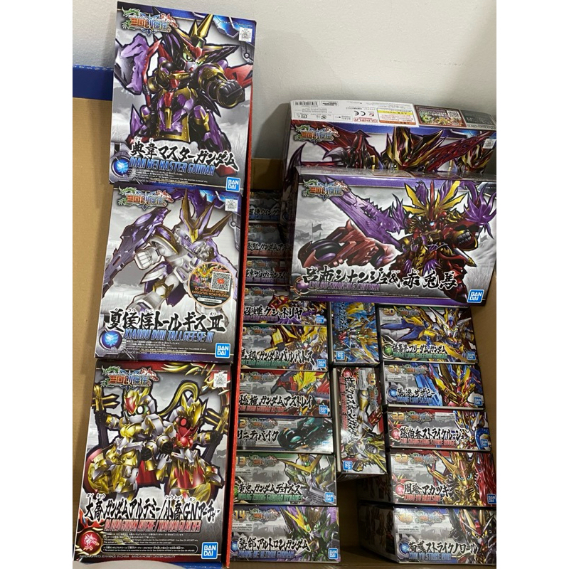 SD SANGOKU SOKETSUDEN Gunpla Selling as set(26 boxes) | Shopee Malaysia