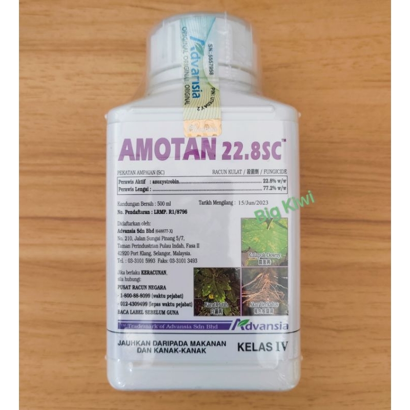 Advansia Amotan 22.8EC 500ml - azoxystrobin 22.8EC fungicide kulapuk ...