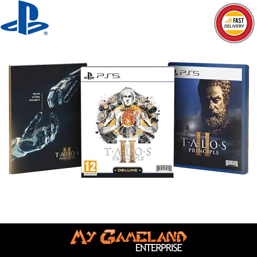 PS5 The Talos Principle II | 2 Devolver Deluxe (R2)(English/Chinese)(BRAND NEW) | Shopee Malaysia