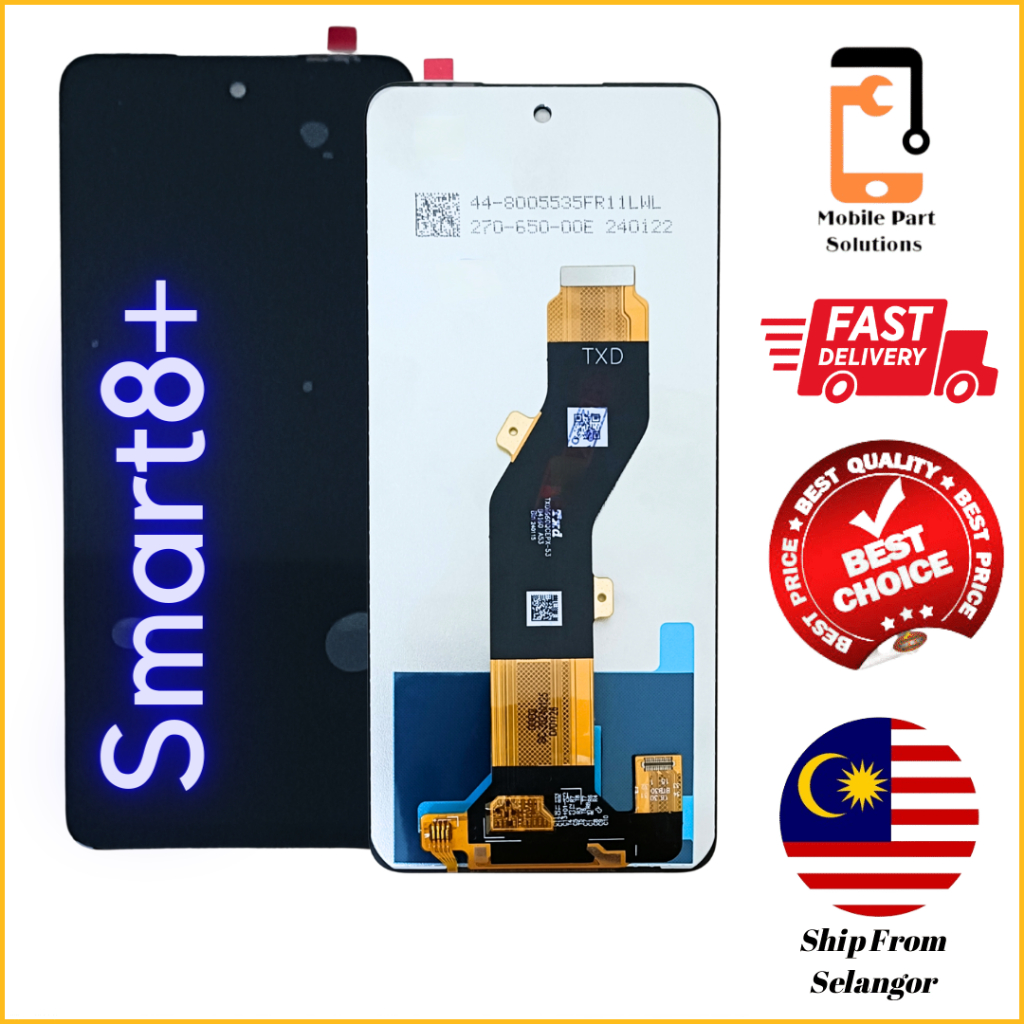 [MPS]FOR SMART 8 PLUS/ SPARK 20C LCD TOUCH SCRENN DIGITIZER | Shopee ...
