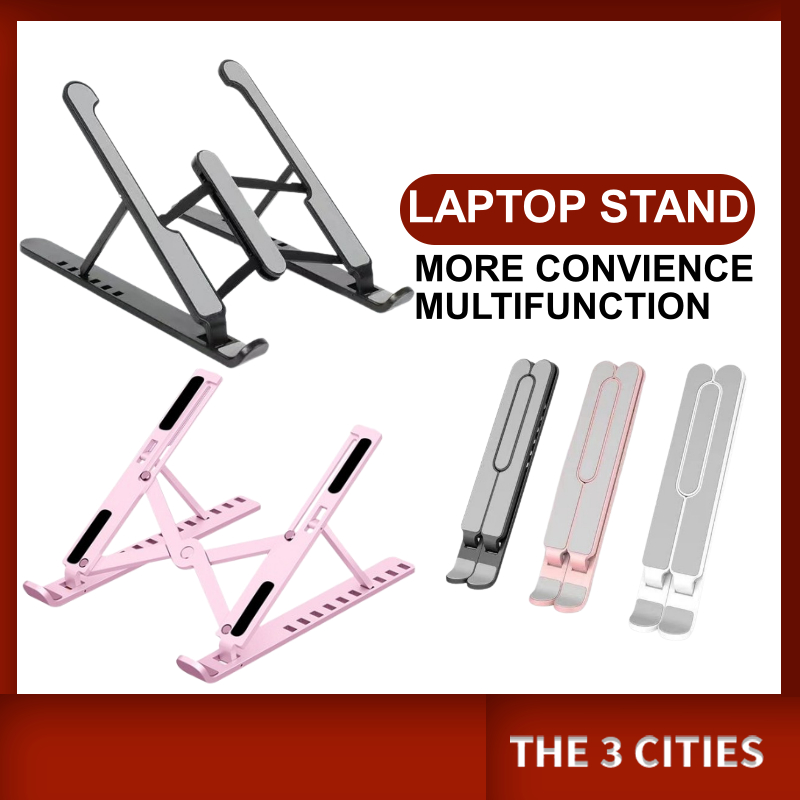 N3 Laptop Holder for Note-book Laptop Stand Bracket Foldable Plastic ...