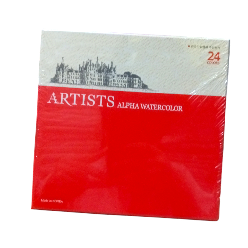 ORIGINAL] Alpha Artist Watercolor (13, 18, 24, 30 Colour Paints Set ...