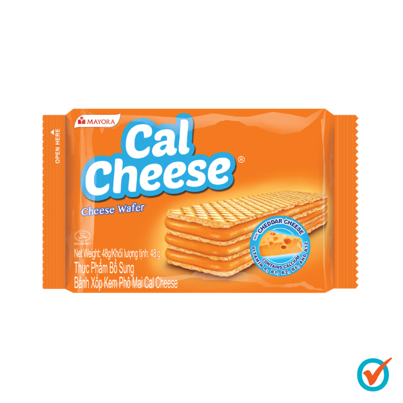 Cal Cheese Wafer 48g - Cheese | Shopee Malaysia