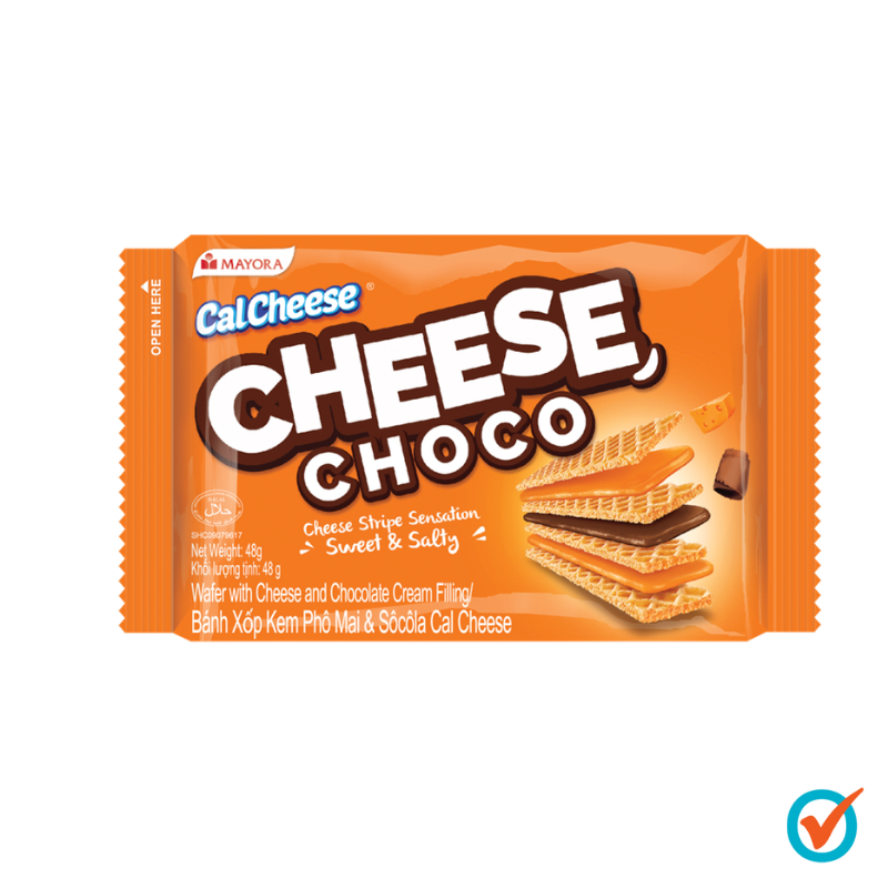 Cal Cheese Wafer 48g - Chocolate | Shopee Malaysia