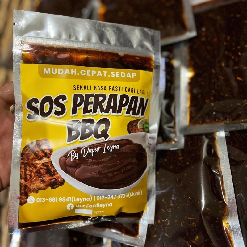 SOS PERAP KAMBING/AYAM/DAGING/SEAFOOD BY DAPUR LEYNA (200gram) | Shopee ...