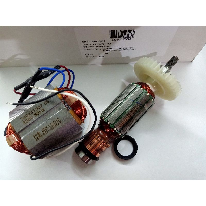 Milwaukee PH26T Armature with Stator Assy (208017004) | Shopee Malaysia