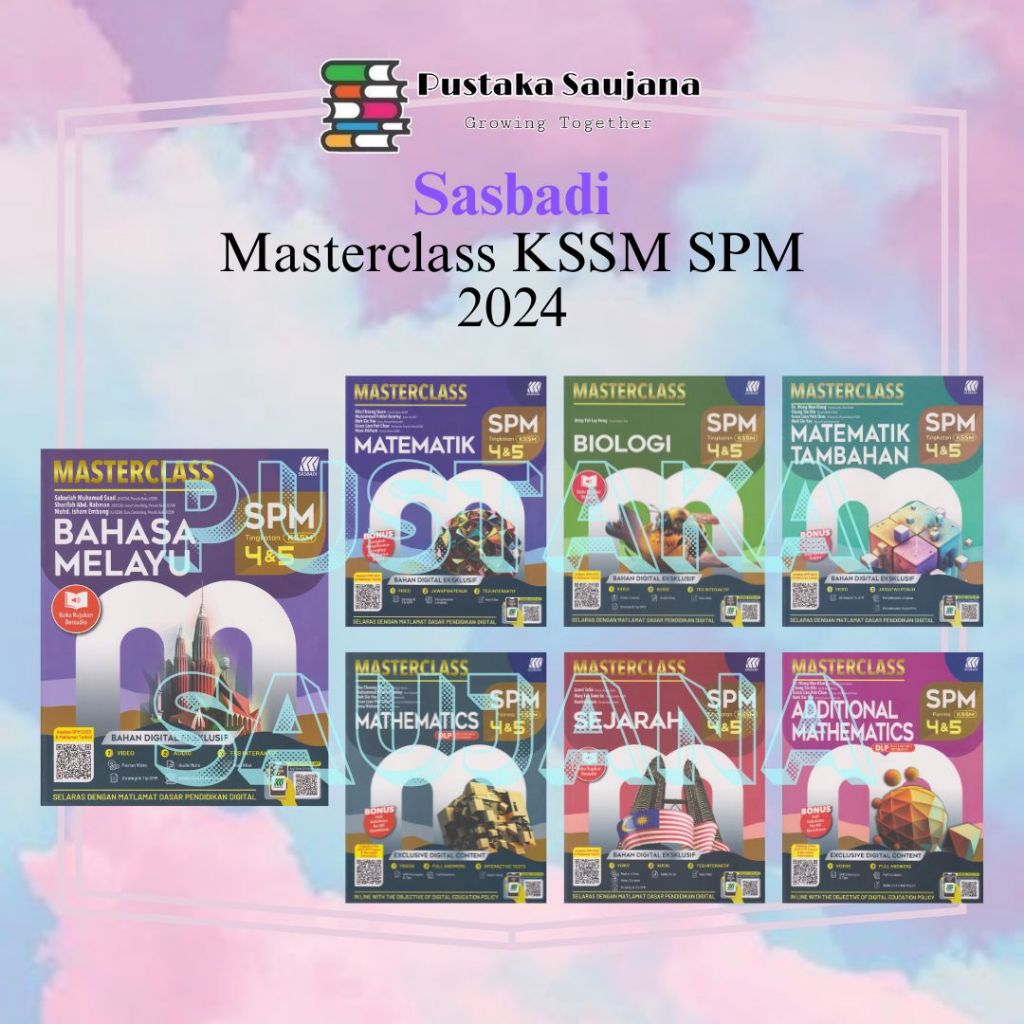 [Saujana] SASBADI Masterclass SPM KSSM 2024 | Shopee Malaysia
