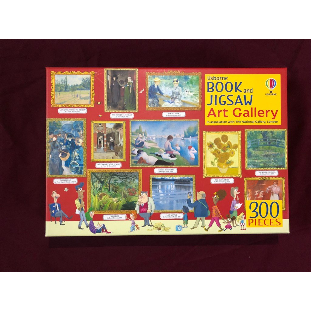 USBORNE BOOK AND JIGSAW ART GALLERY: In Association With The National ...