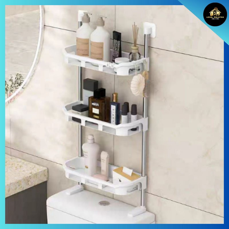 2/3 Layer Multilayer Toilet Shampoo Bathroom Toiletries Rack Shelf ...