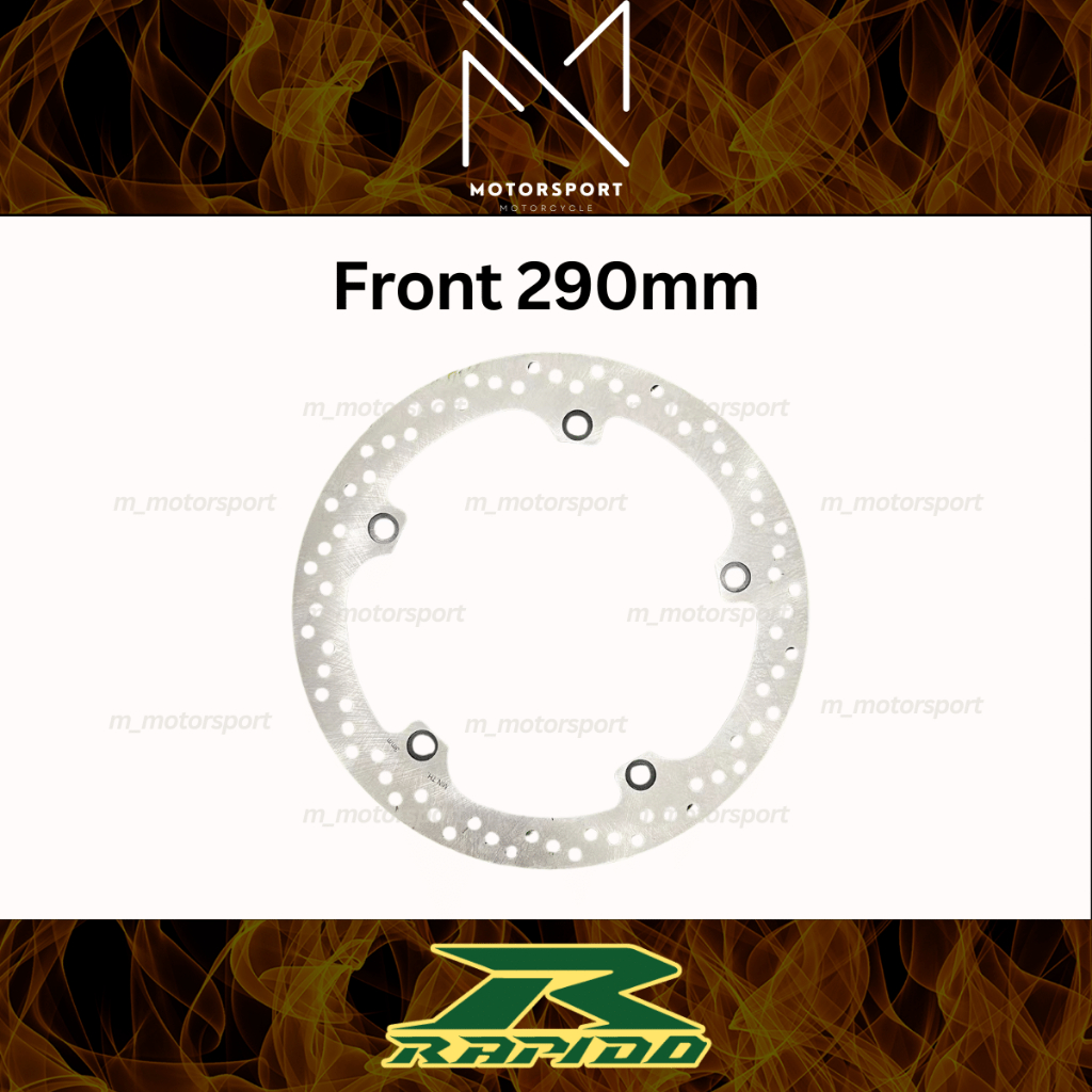 SUZUKI Raider R150fi Belang 150 Shogun RR Axelo Front Rear Disc Plate ...