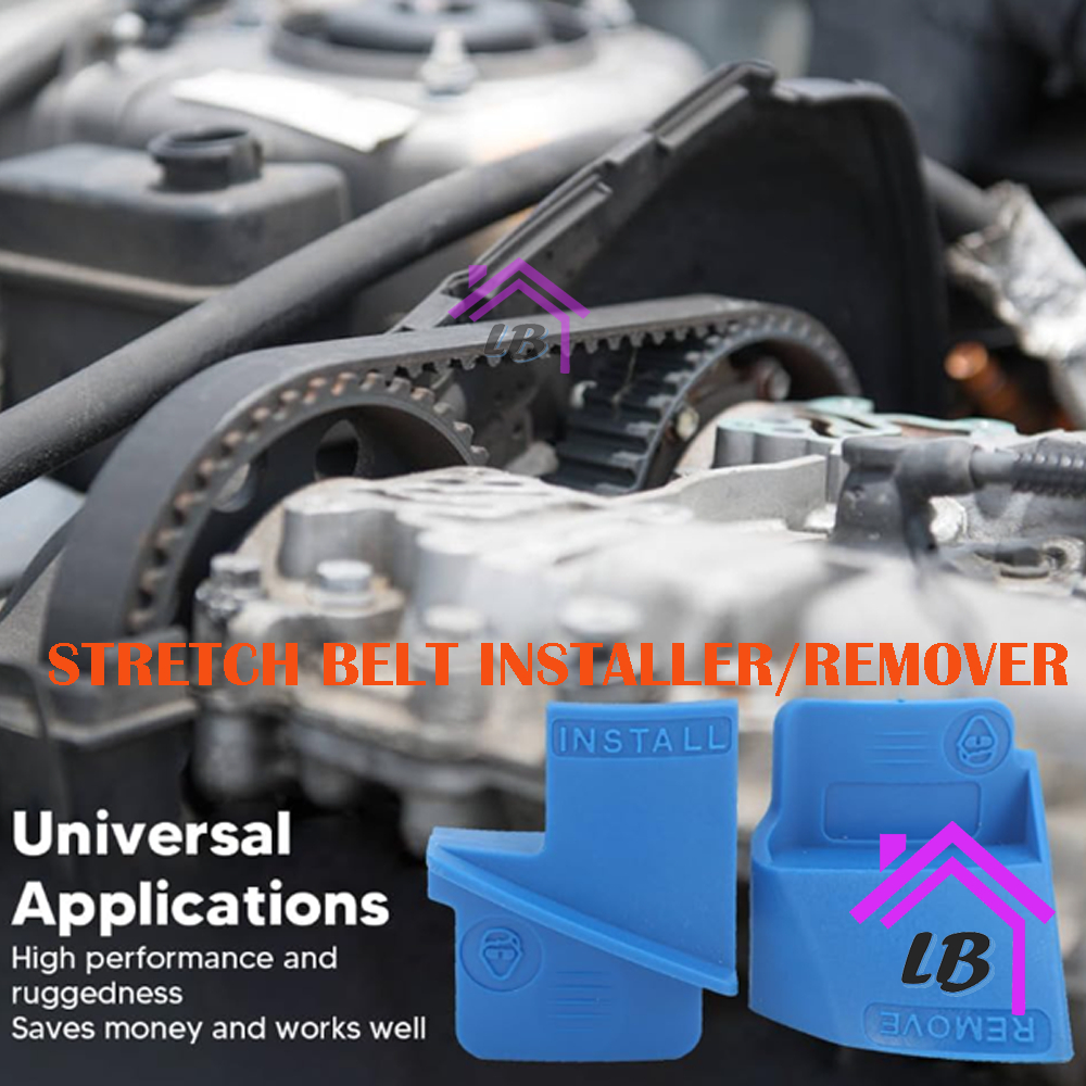 2pc Stretch Auxiliary Belt Removal Pulley Installation Aid Installer ...
