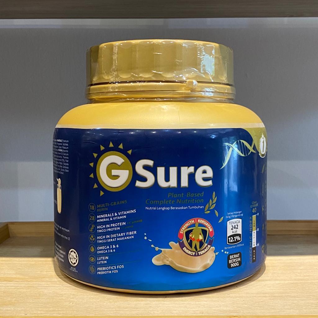 GOOD MORNING G SURE PLANT-BASED COMPLETE NUTRITION MULTI-GRAINS BEVERAGE 900G | Shopee Malaysia