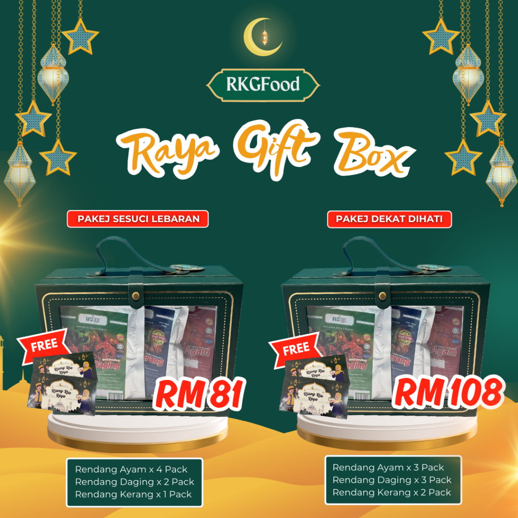 RKG Food Kotak Hadiah Raya | Halal Makanan | Shopee Malaysia