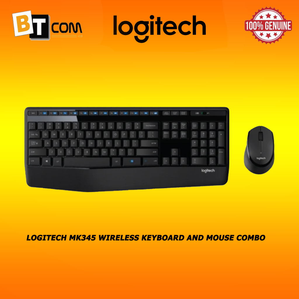 Logitech MK345 Wireless Keyboard and Mouse Combo 920-006491, 920-012926 ...