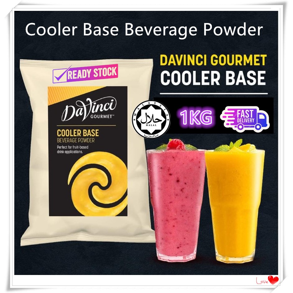 DaVinci Gourmet Cooler Base Beverage Powder (1kg) | Shopee Malaysia