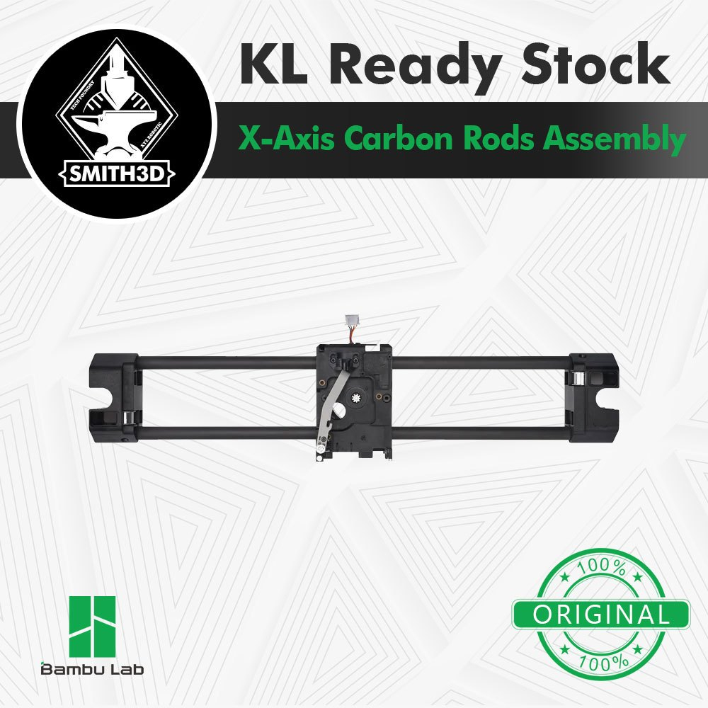 Bambu Lab X Axis Carbon Rods Assembly for X1 & P1 Series | Shopee Malaysia