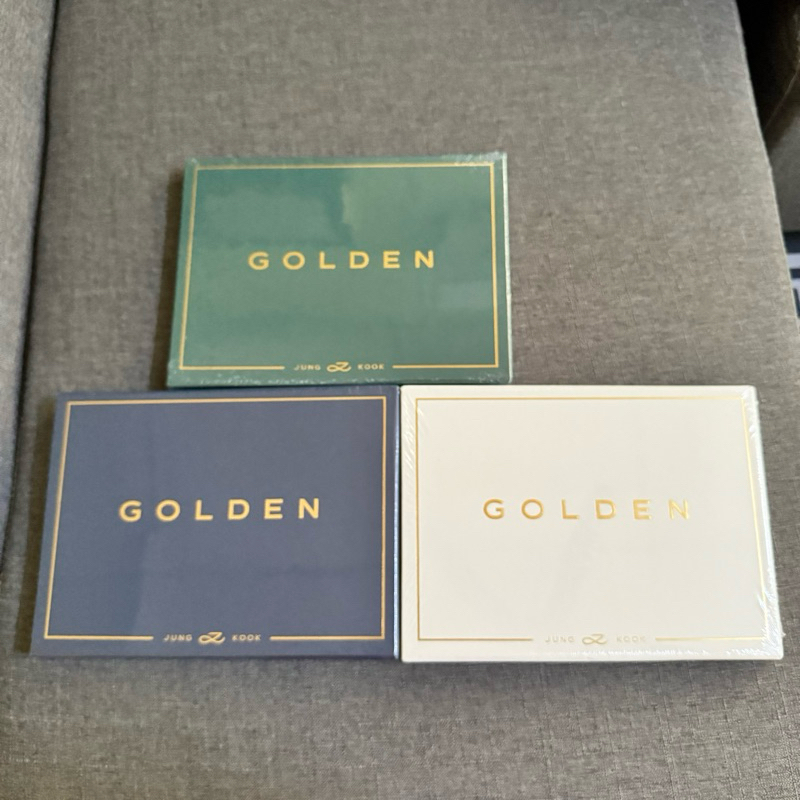 BTS Jungkook Golden 1st Solo Album Unsealed Fullset Album | Shopee Malaysia