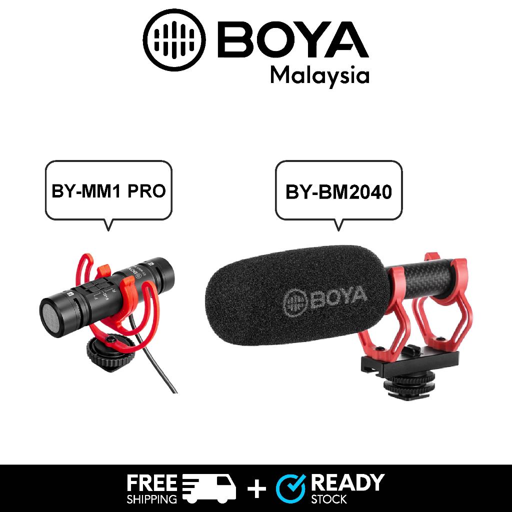 BOYA BY-MM1 PRO/BY-BM2040 Super-Cardioid Shotgun Microphone. | Shopee ...