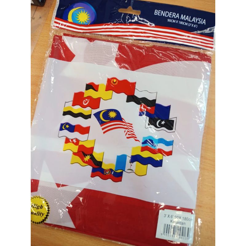 🔥Fast Shipping🔥ready stock Bendera/Flag Malaysia/Kelantan/Terengganu ...