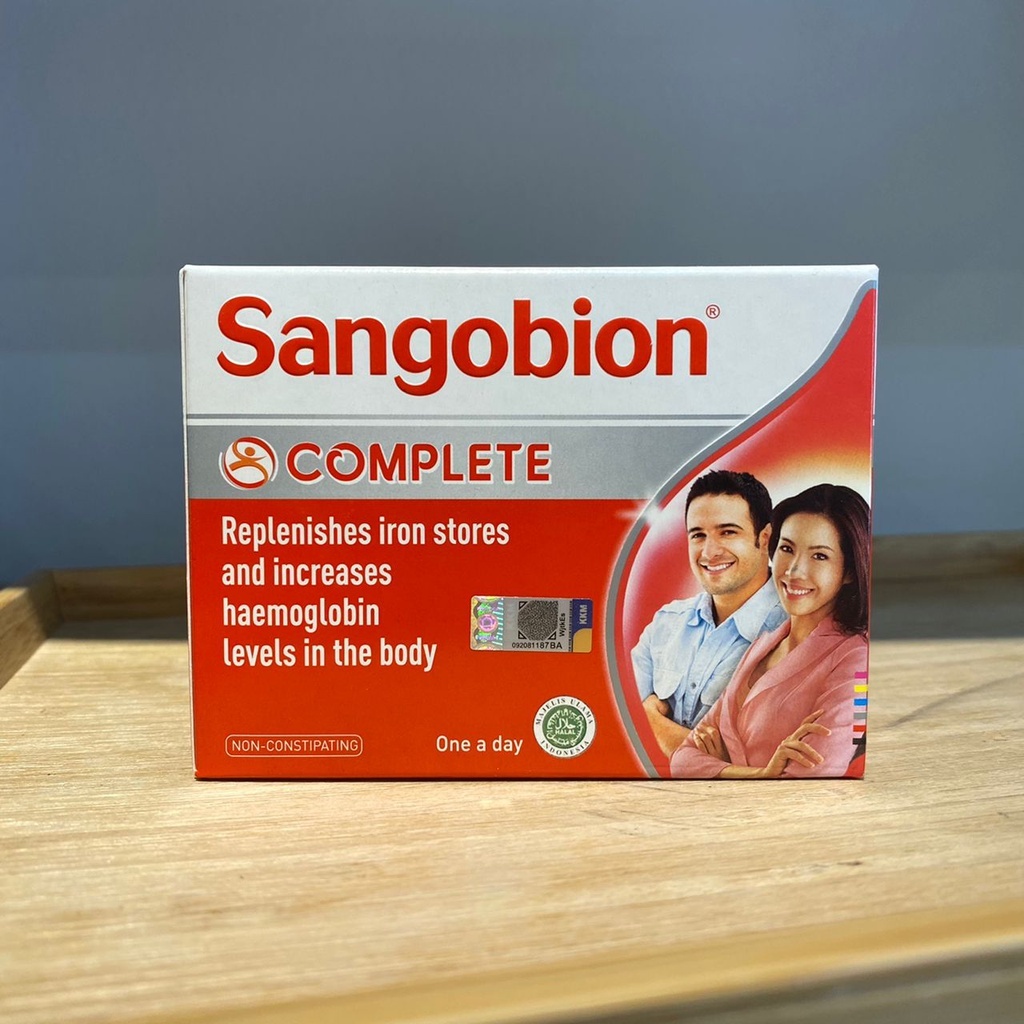 SANGOBION COMPLETE 7X4 CAPSULES IN STRIPS | Shopee Malaysia