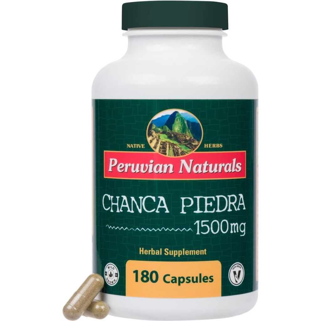 Chanca Piedra 180 Capsules Stone Breaker Kidney Supplement All-Natural ...