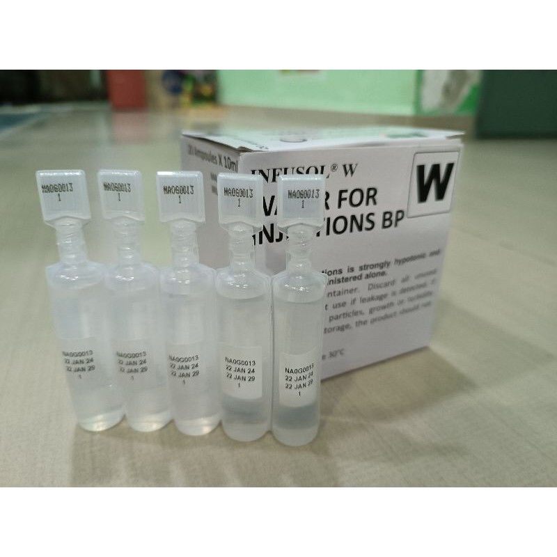 water for injection (sterile water 10ml) | Shopee Malaysia