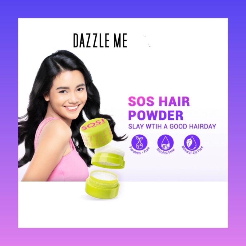 DAZZLE ME SOS! HAIR POWDER SOS 3.5g | Shopee Malaysia