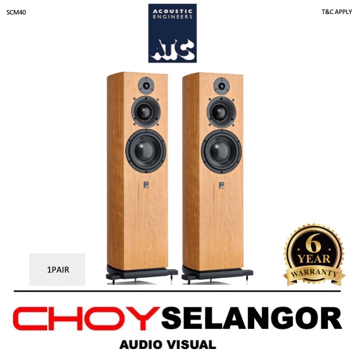 ATC SCM40 Floorstanding Speakers Made In England (1 Pair) | Shopee Malaysia