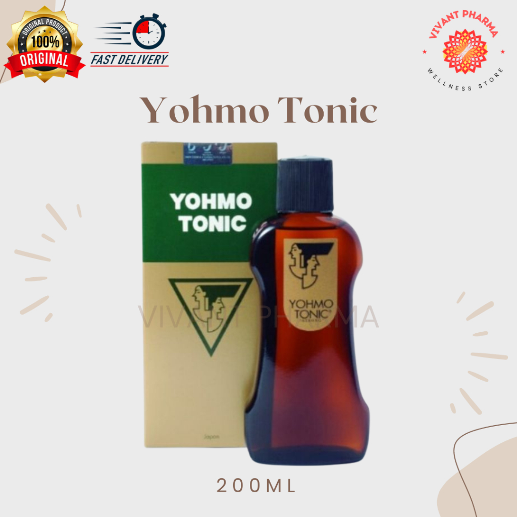 Yohmo Tonic Hair Scalp Solution 120ml / 200ml | Shopee Malaysia