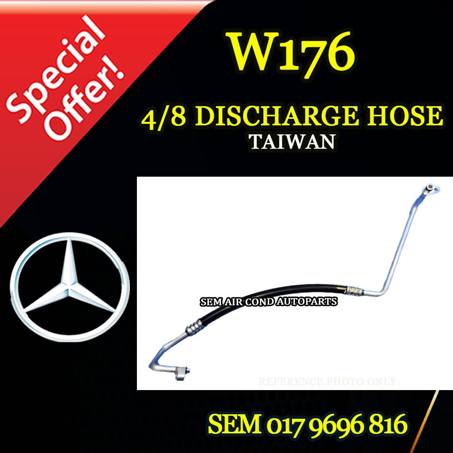 MERCEDES-BENZ W176 OEM TAIWAN NEW 4/8 DISCHARGE HOSE/ HOS (CAR AIRCOND ...