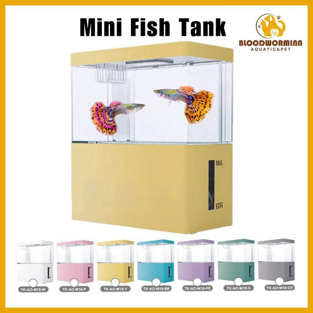 USB Fashion Tank Plastic Aquarium Set | small mini aquarium tank set ...