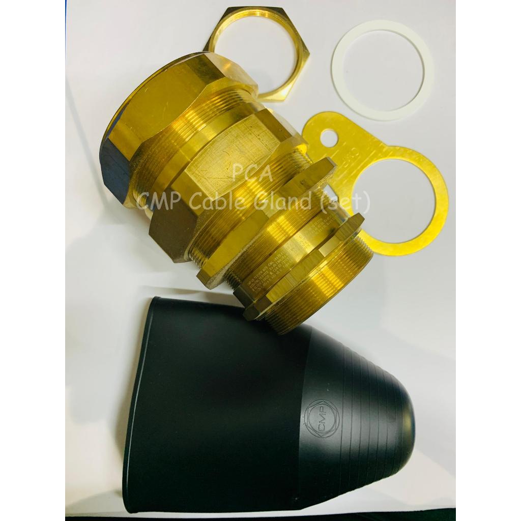 CMP E1FW M75 / M75S Exd Exe Cable Gland c/w Locknut, Earth Tag, Nylon ...