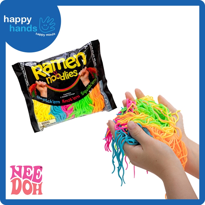 NeeDoh® Ramen NOODLIES Squishy Stretchy Fidget Toy | Shopee Malaysia