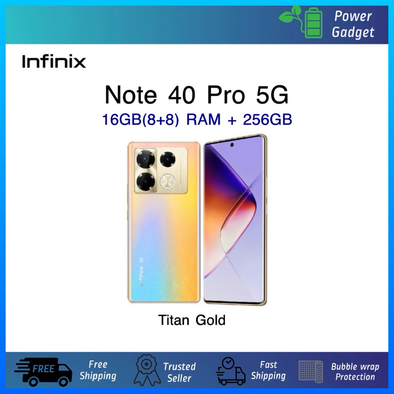 INFINIX Note 40 5G [12GB+512GB] / Note 40 Pro 5G [8GB+256GB] / Note 40X ...