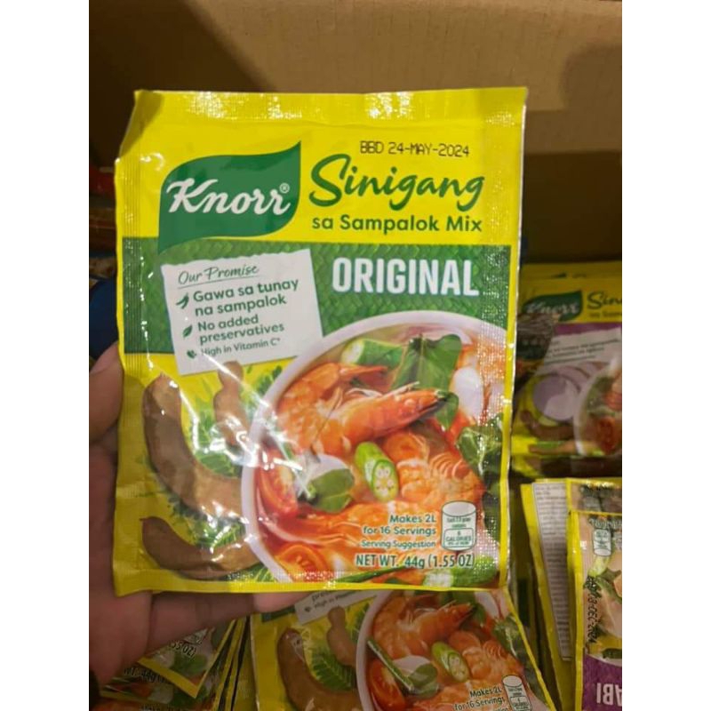 Knorr sinigang mix original 44grams | Shopee Malaysia