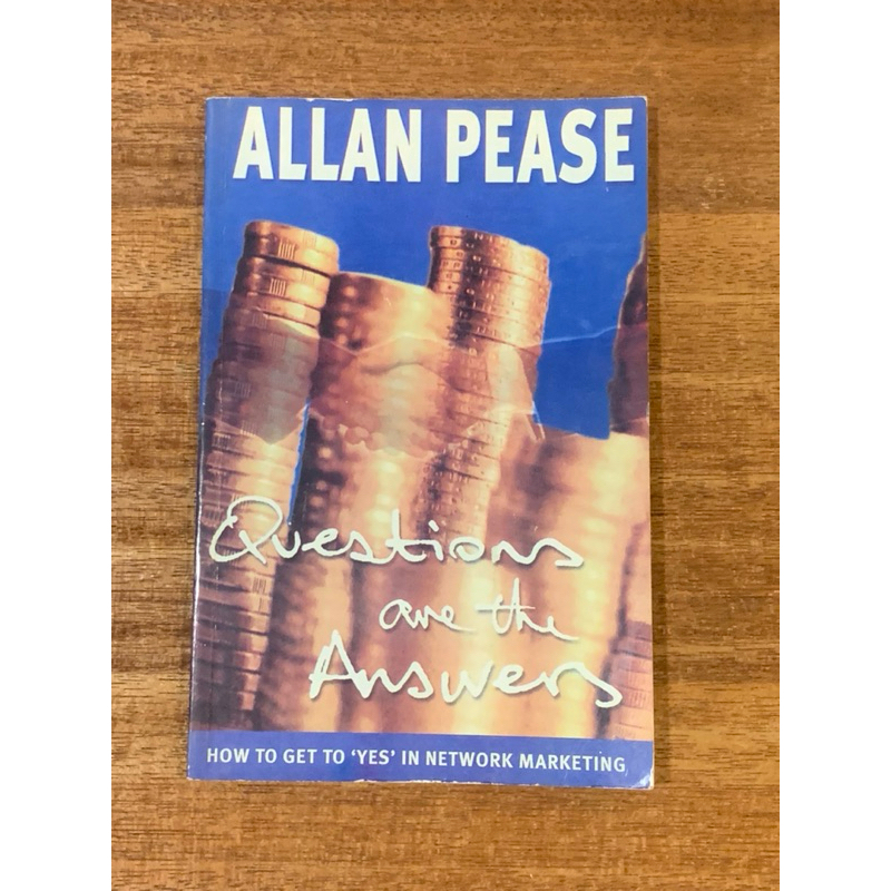 ALLAN PEASE: Questions are the Answers ;HOW TO GET TO ‘YES’ IN NETWORK MARKETING | Shopee Malaysia