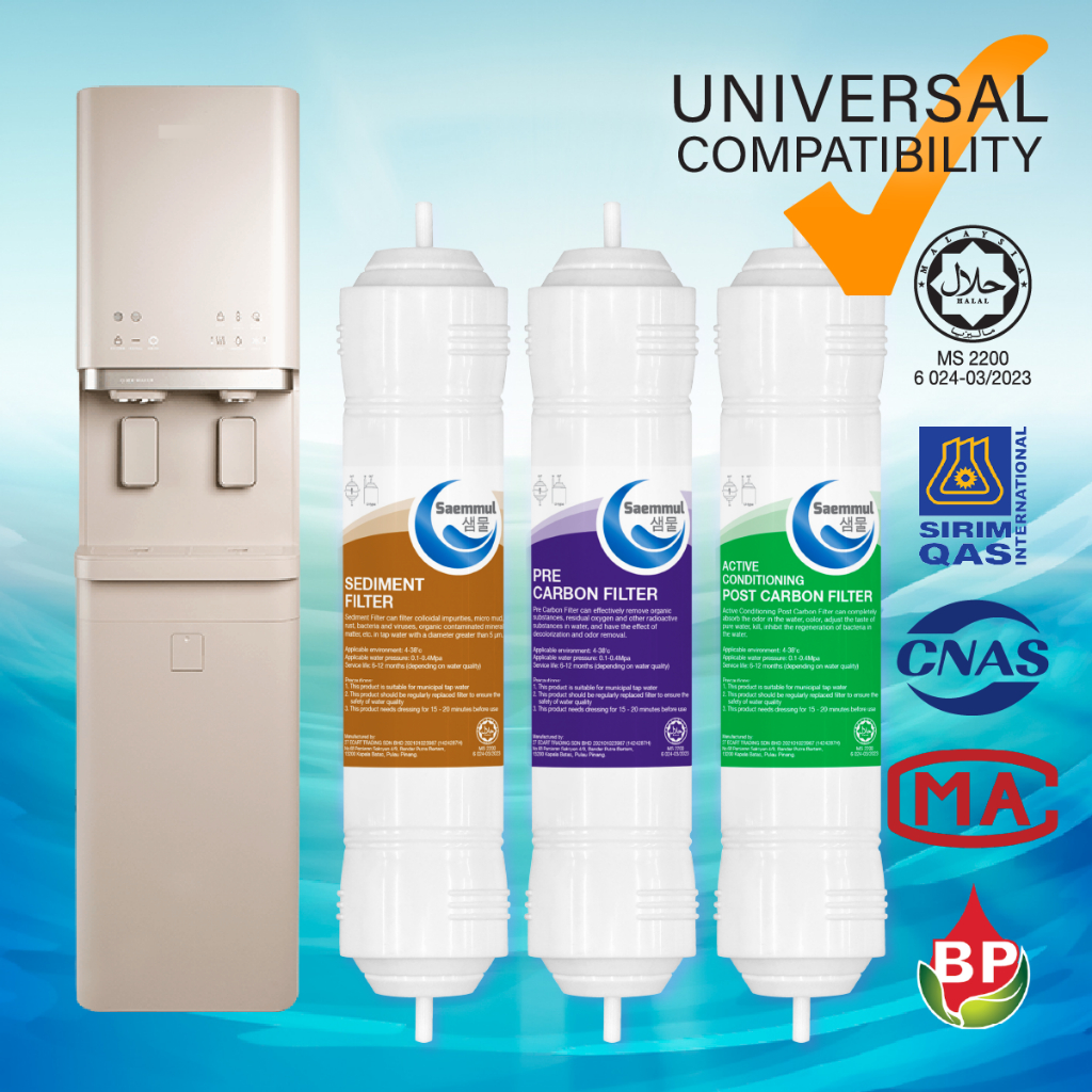 Enhanced Water Filter SAEMMUL 11" Mineral Stage Set-Advanced Filtration ...