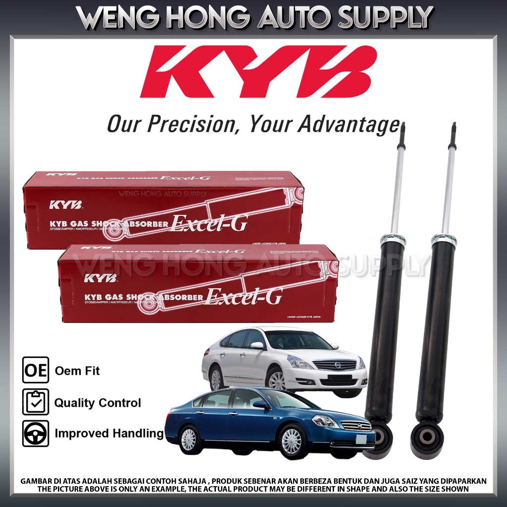 [ Kayaba ] Nissan Teana J31 , J32 Rear Shock Absorber KYB Excel-G ( Gas ) | Shopee Malaysia