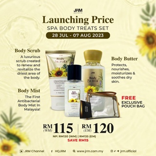 JRM SPA BODY TREATS SET JAMU RATU MALAYA | Shopee Malaysia